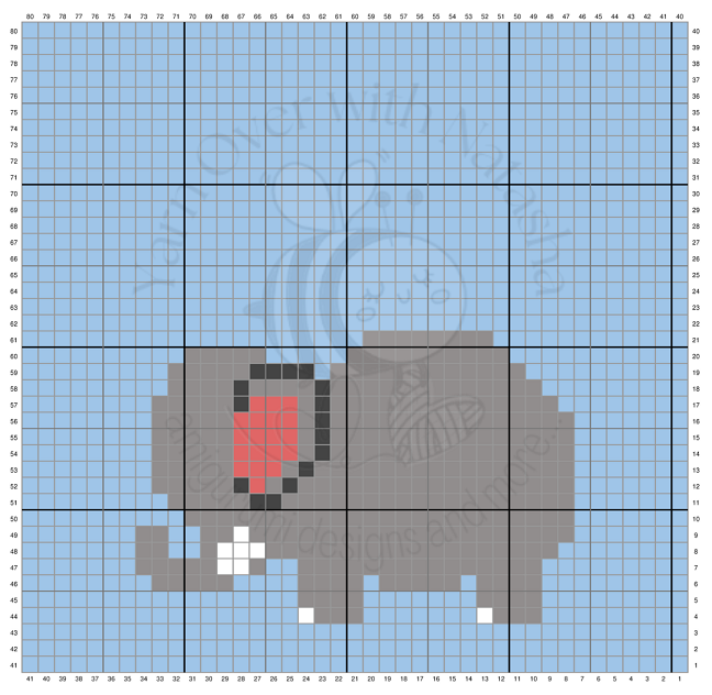 Free C2C Elephant-themed baby blanket- Part one - Yarn Over with Natasha